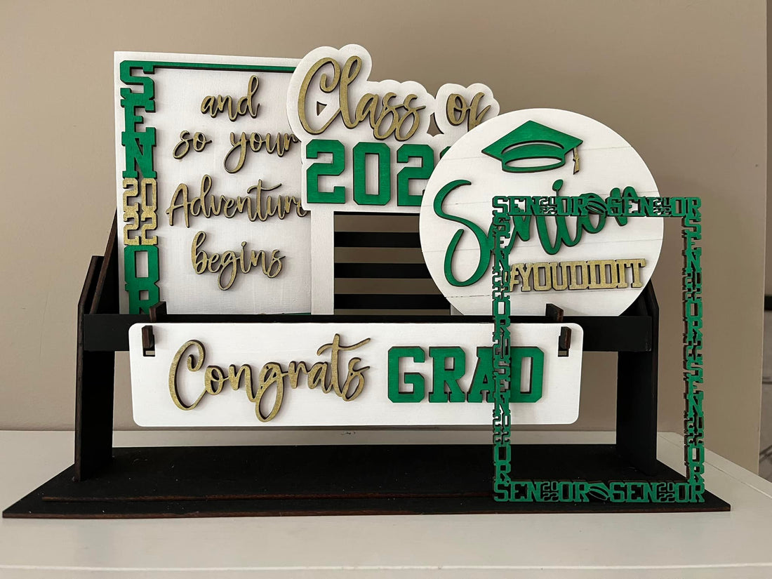 Graduation Interchangeable Wagon Set – Tres Flamingos Workshop