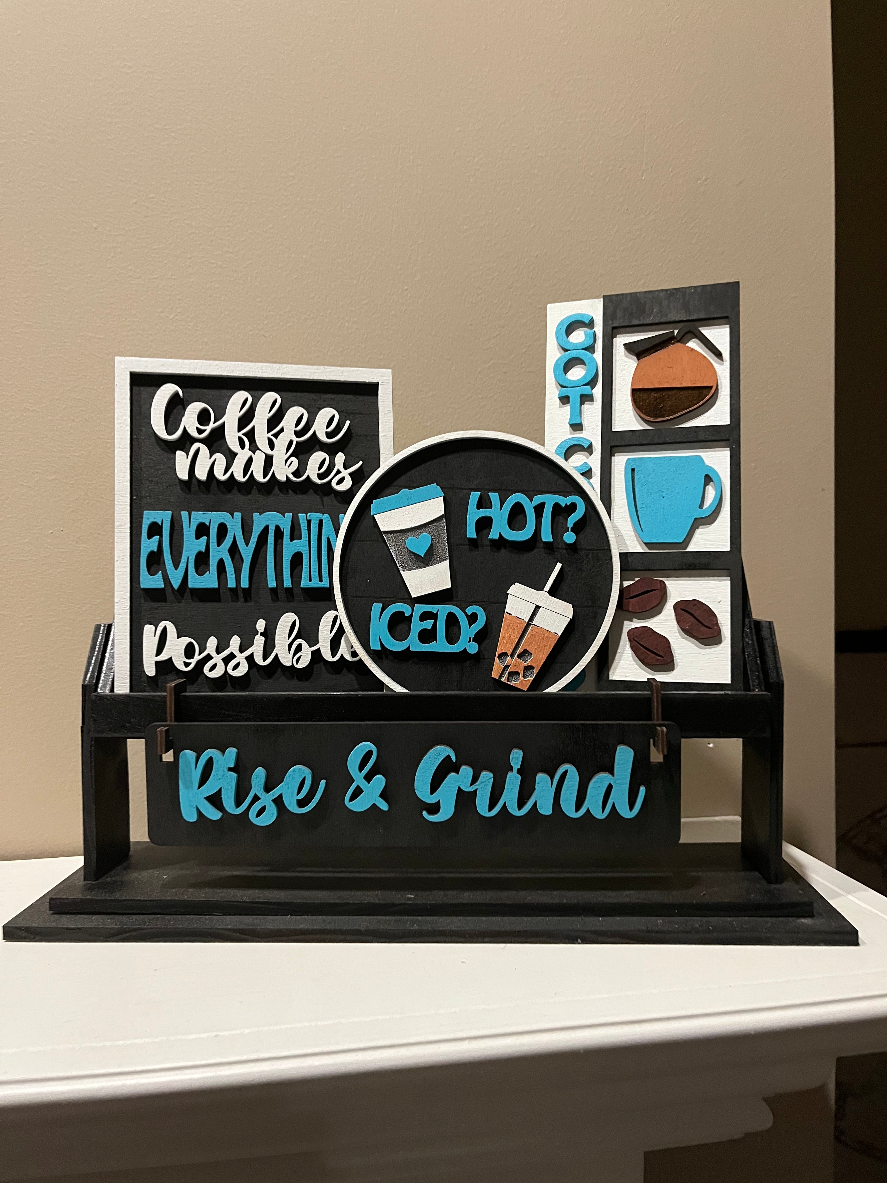 Rise and Grind Interchangeable Wagon Set – Tres Flamingos Workshop
